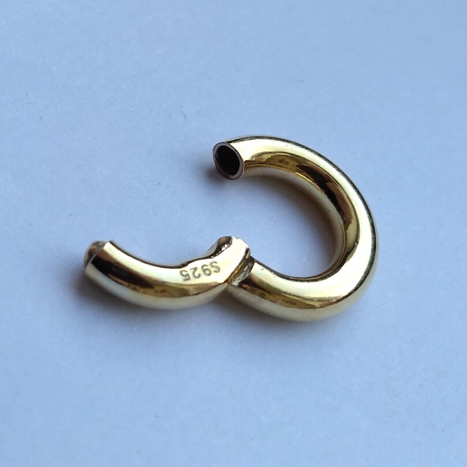 Circle Hinged Clasp- Gate Ring-connector- Gold/rose Gold Plated ...