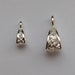 BAIL for Pendant or Charm With Fixed Open Ring. Solid 925 Sterling ...