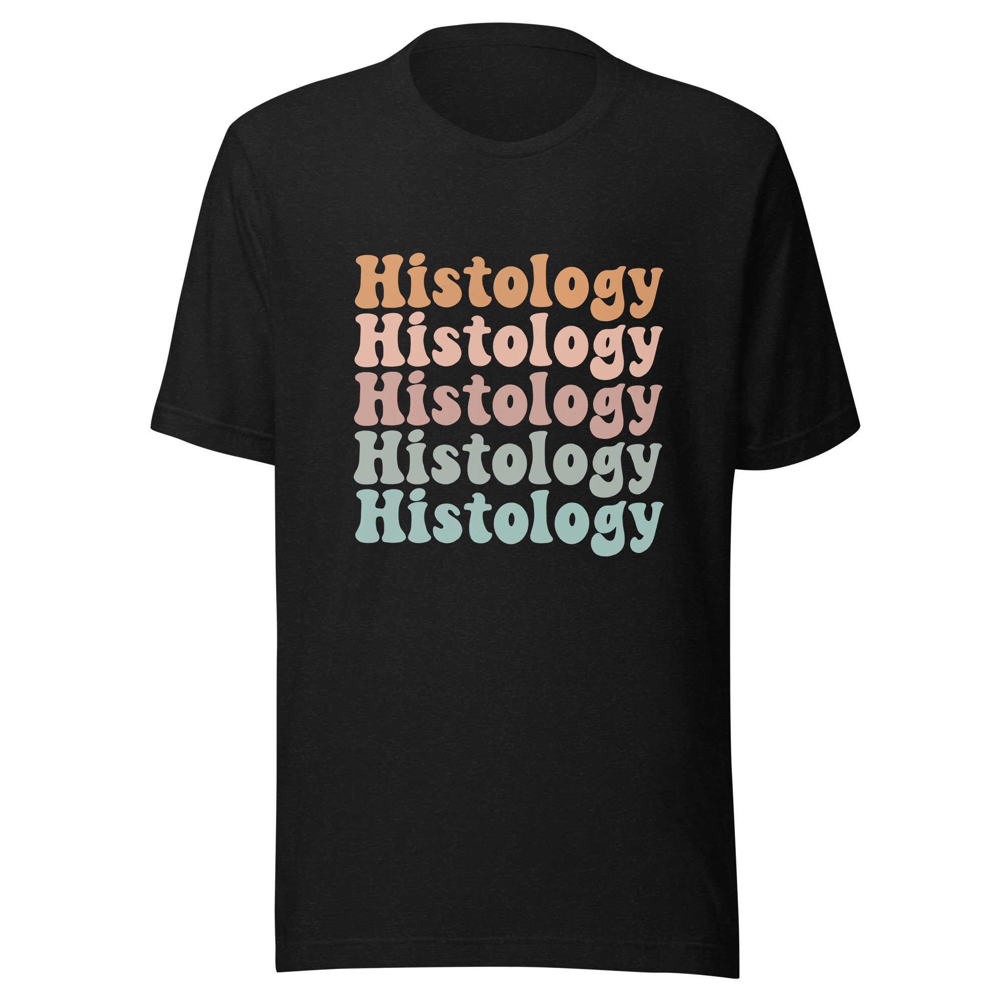 Histology T-shirt, Pastel Rainbow Histology Shirt for Men and Women ...