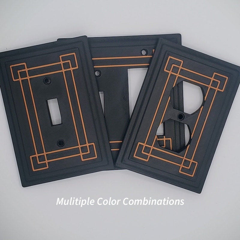 Light Switch Cover Art Deco - Etsy