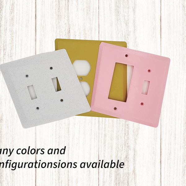 Retro Switch Plates - Etsy