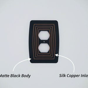 Mid Century Modern Outlet Cover Retro Pattern Rocker Switch - Etsy