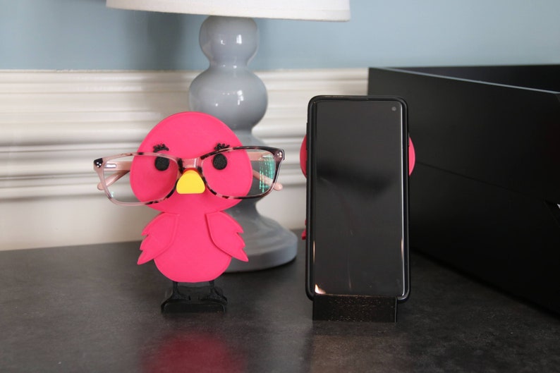 Flamingo Eyeglasses Holder: Kids Glasses Stand, Fun Desk Decor - Etsy