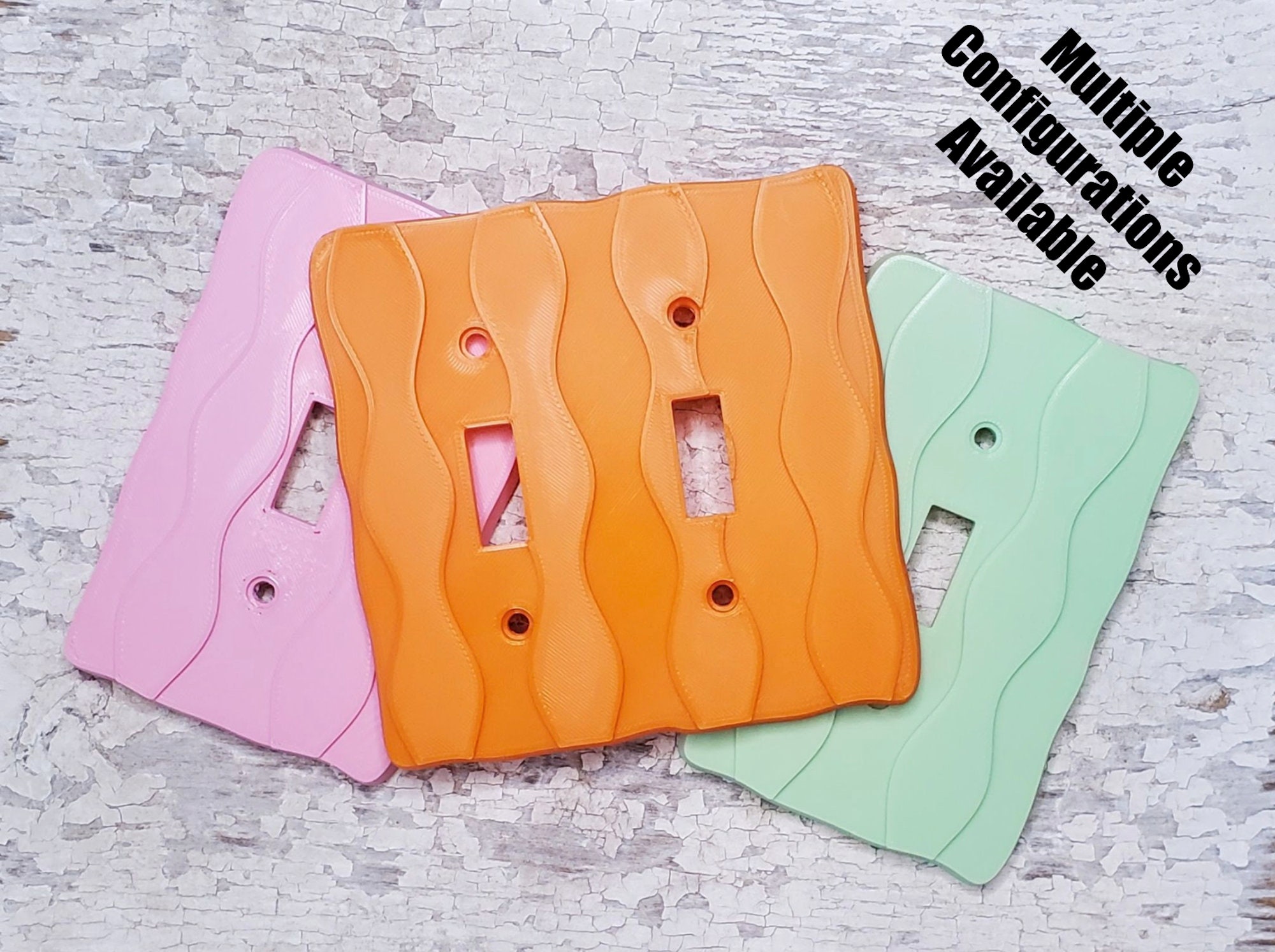 Dual Toggle Retro Light Switch Cover Retro Pattern Light - Etsy