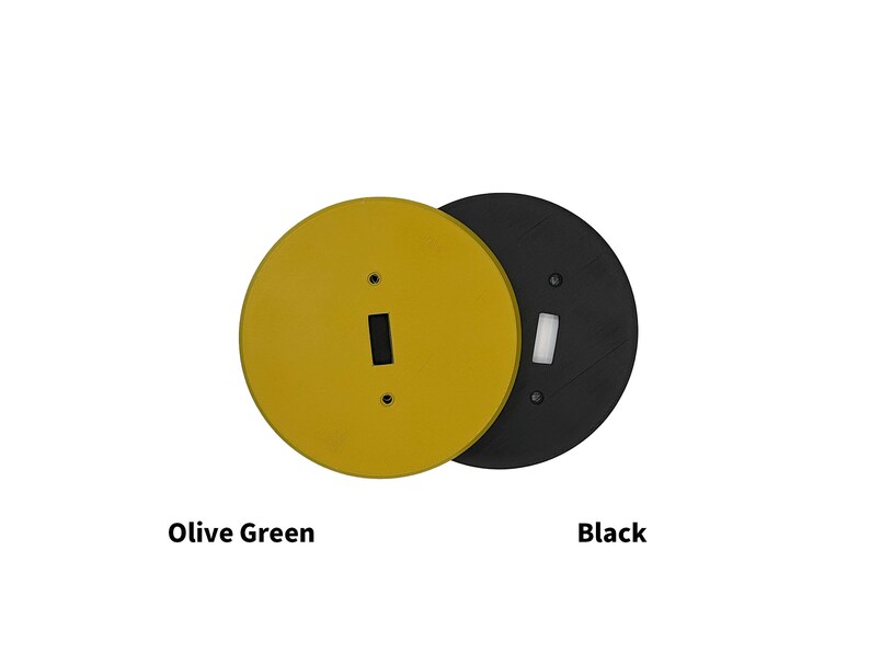 Round Outlet Cover & Toggle Switch Plates - Modern Home Decor Must ...