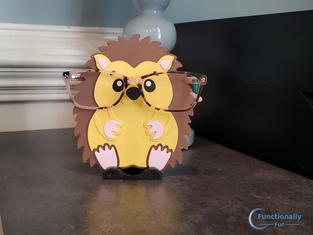 Hedgehog Eyeglasses Holder Hedgehog Glasses Stand and - Etsy