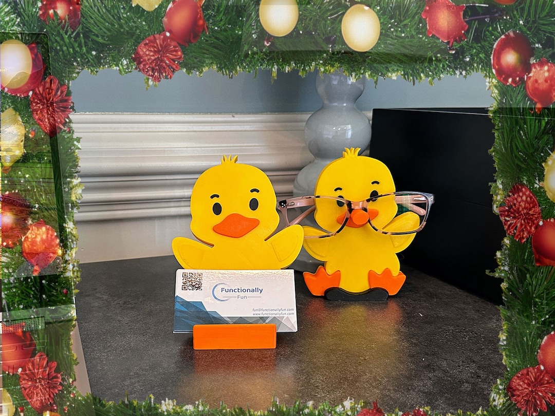 Duck Business Card Holder Duck Business Card Stand and Office - Etsy