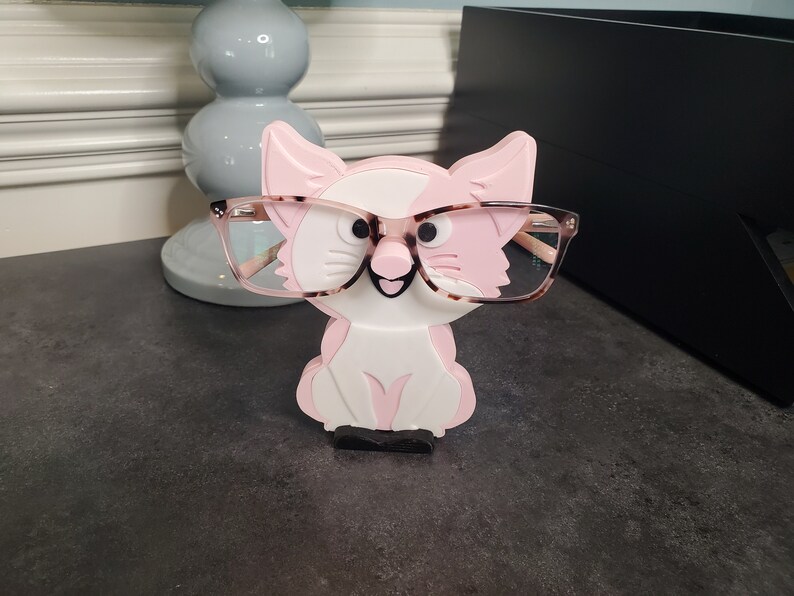 Cat Eyeglasses Holder Cat Eyeglass Stand Glasses Holder Etsy