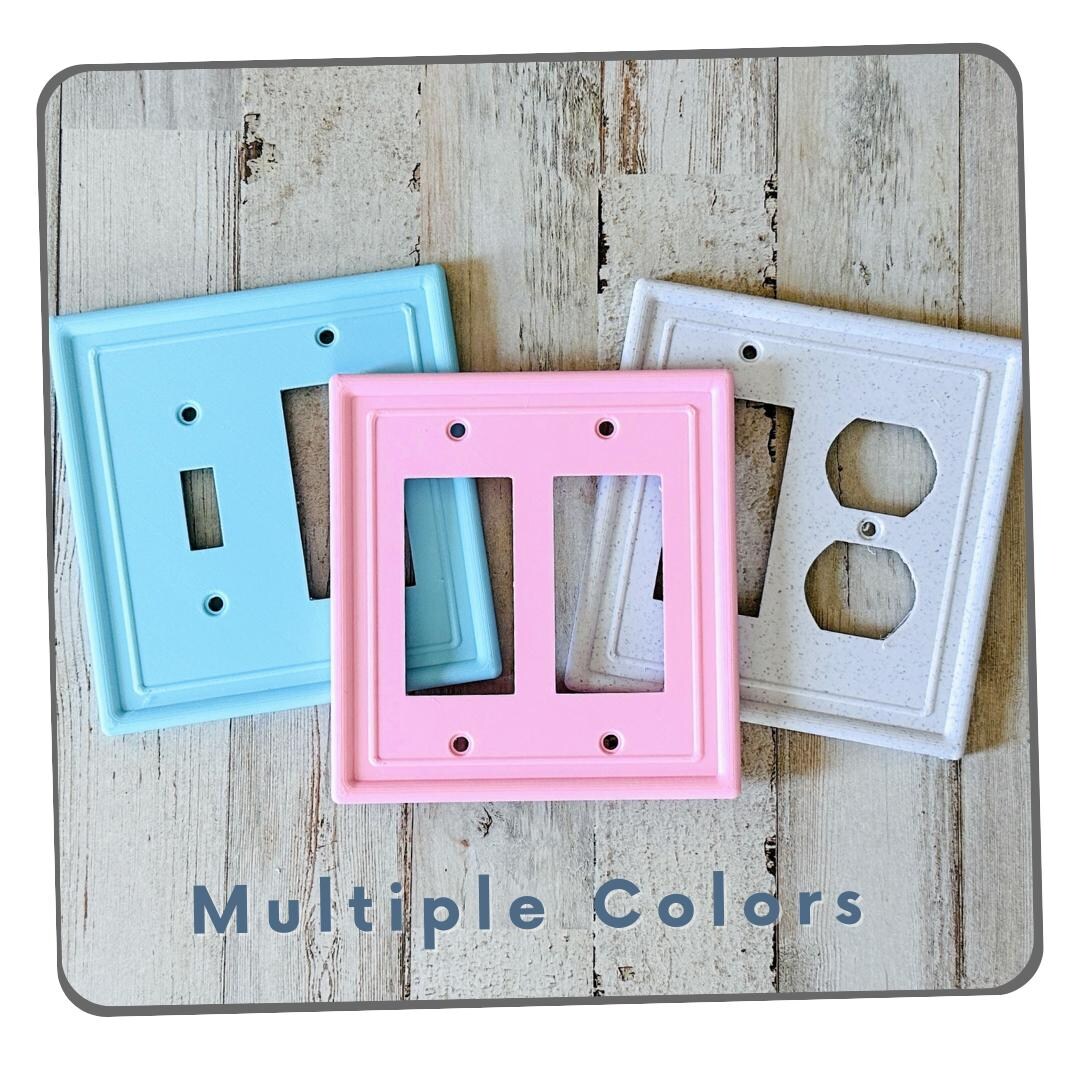 Art Deco Light Switch Cover: Mid-century Modern Outlet Plates - Etsy