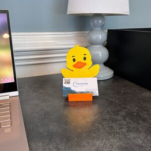 Duck Business Card Holder, Duck Business Card Stand and Office Gift ...