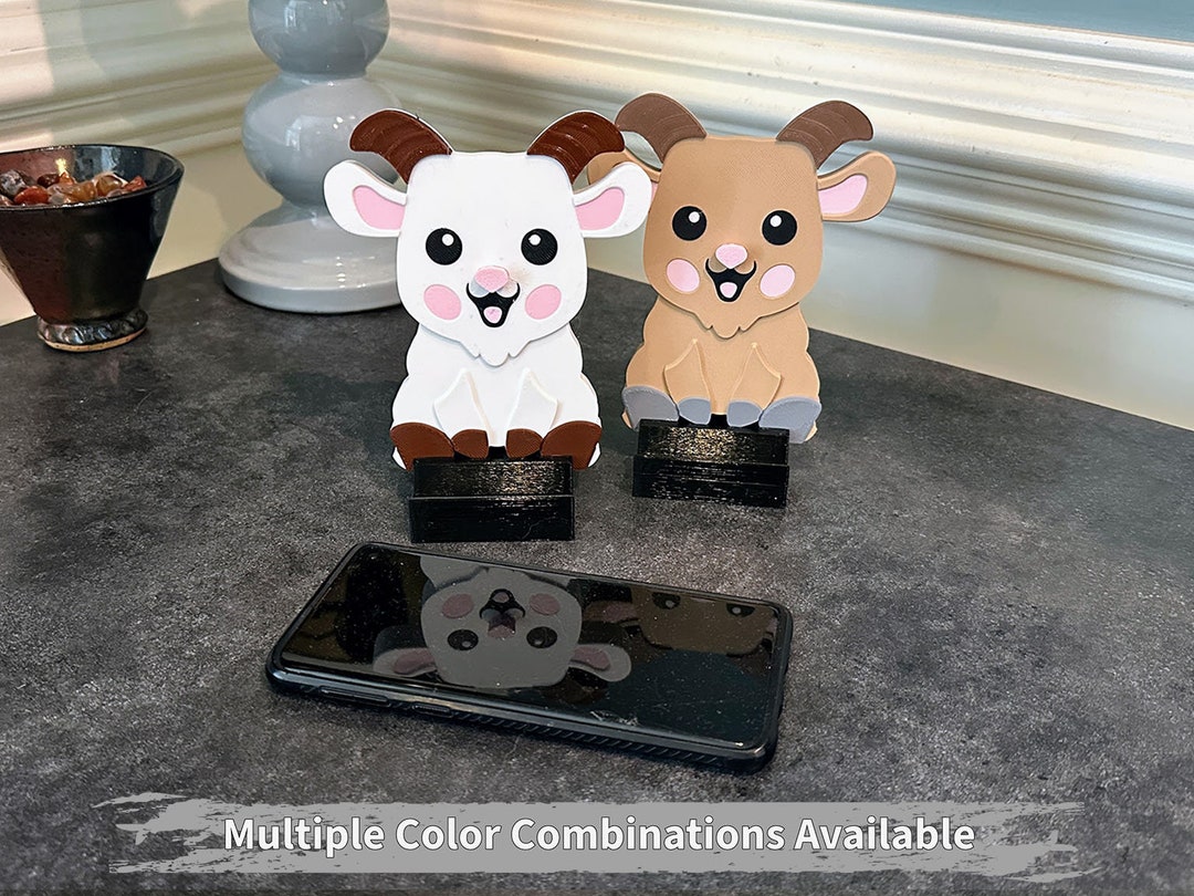 Goat iPhone Stand: Quirky Desk Phone Holder, Fun Tech Gift - Etsy