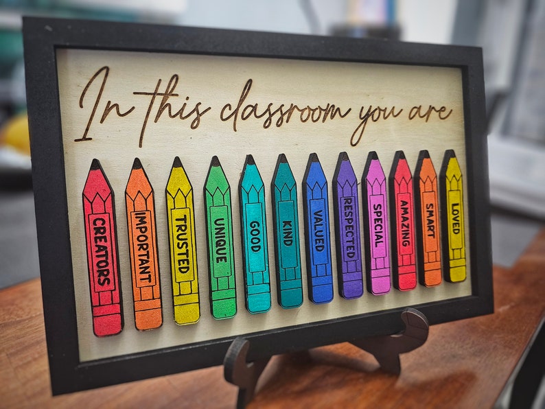 Adorable 3D Wall/desk Decor for Teacher/classroom - Etsy