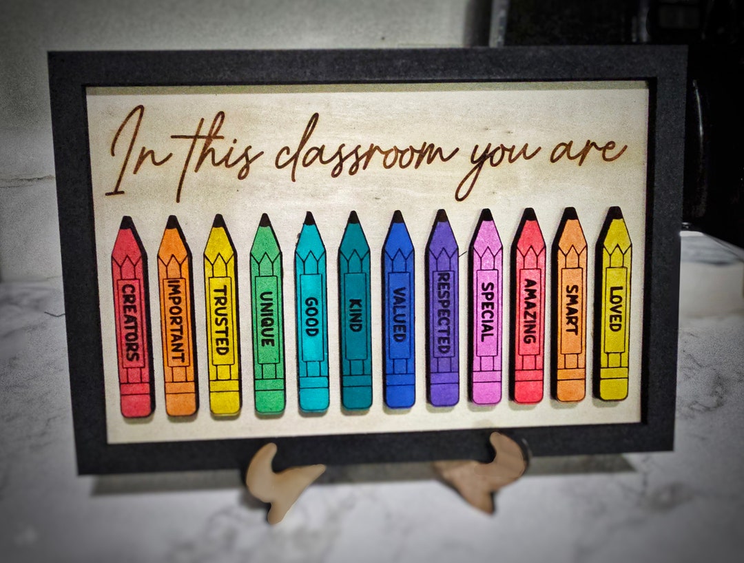 Adorable 3D Wall/desk Decor for Teacher/classroom - Etsy