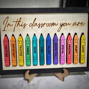 Adorable 3D Wall/desk Decor for Teacher/classroom - Etsy