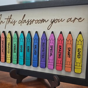 Adorable 3D Wall/desk Decor for Teacher/classroom - Etsy