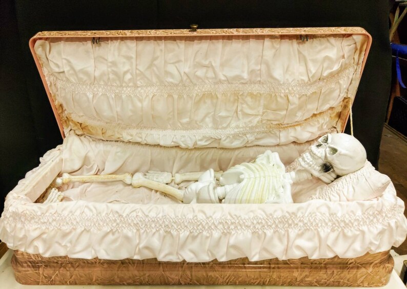 Mccord Baby Casket Infant Coffin W/vault Vintage Halloween - Etsy