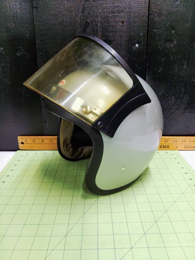 Vintage 1970 ILC Vari-shield-r Snap on Helmet Face Shield Universal 3 ...