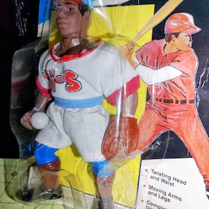 NSP Vintage Hi*5 Sports Stars Mr.baseball P22 Posable Action Figure on ...