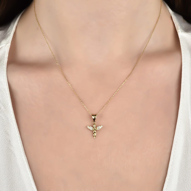 Angel Necklace - Etsy