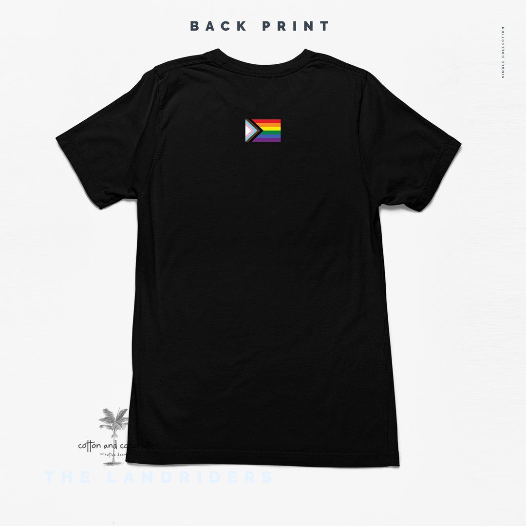 Progress Pride Flag Shirt Rainbow Heart Shirt Pride Pocket - Etsy