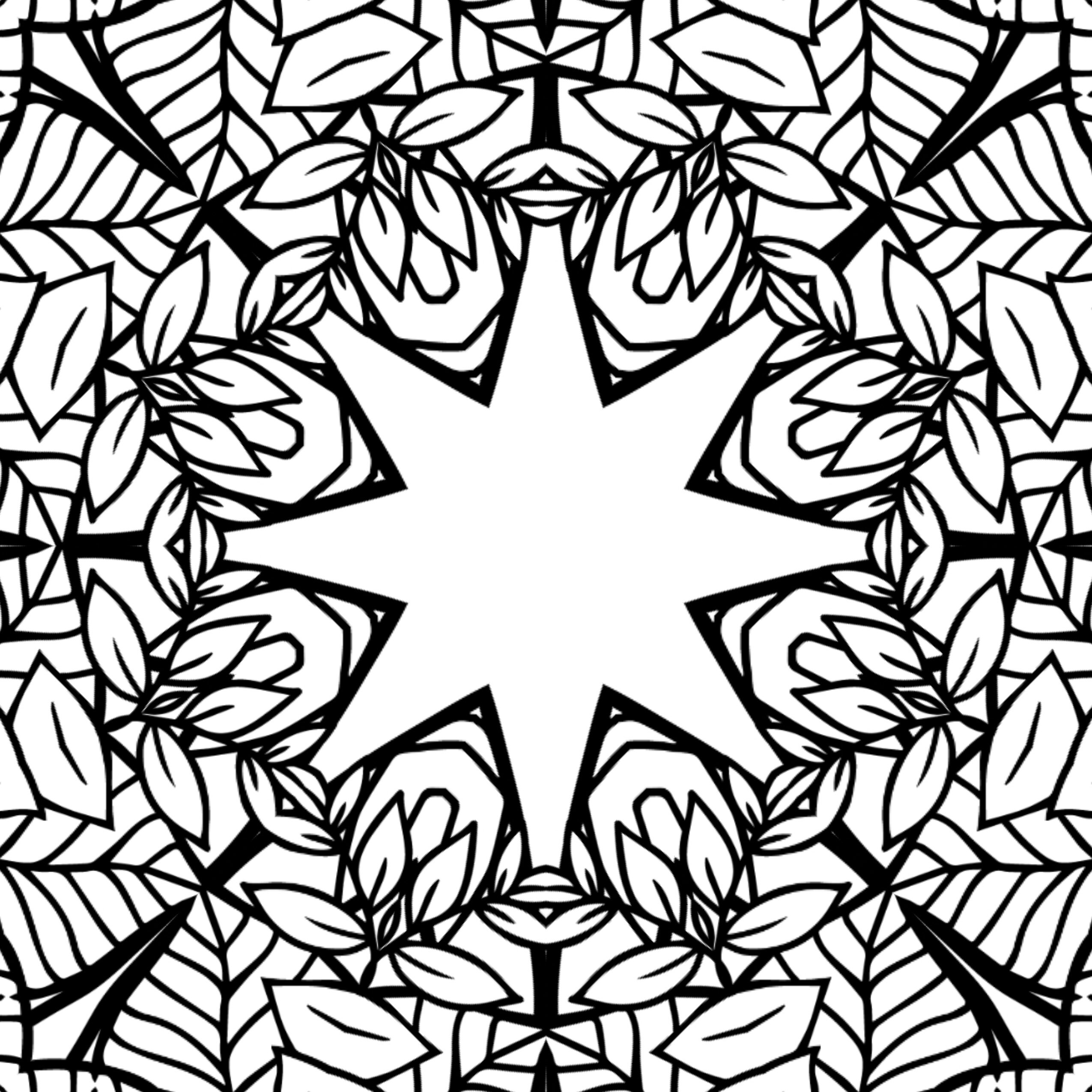 Cool Mandala Coloring Pages - Etsy