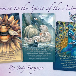 Spirit of the Animals Oracle Cards - Etsy