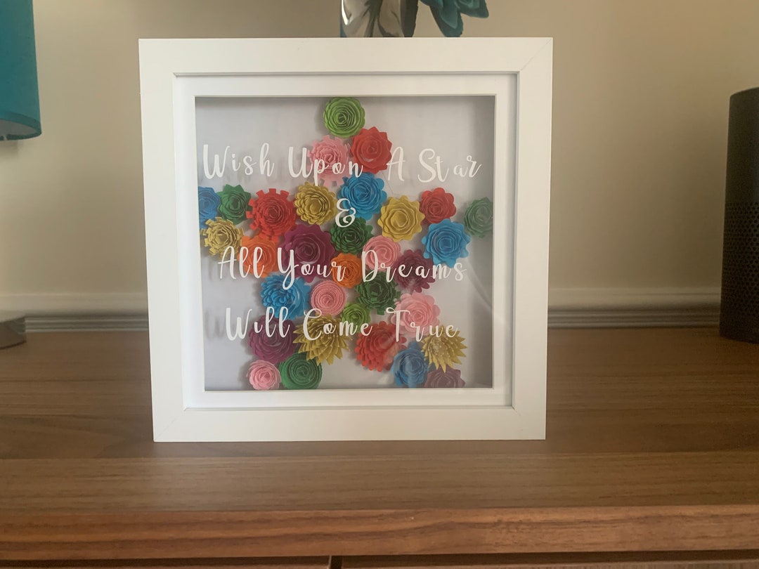 Wishes & Dreams Star Themed Shadow Box - Etsy