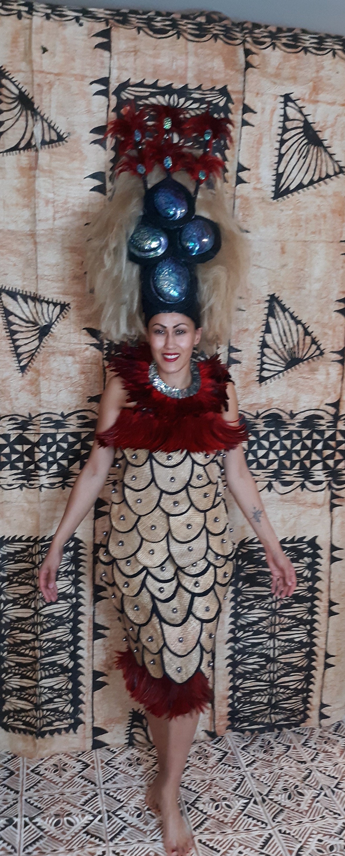 Full Set Tuiga Dress and Necklace - Etsy