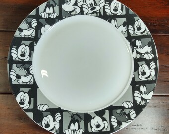 Mickey Mouse Dinner Plates - Etsy