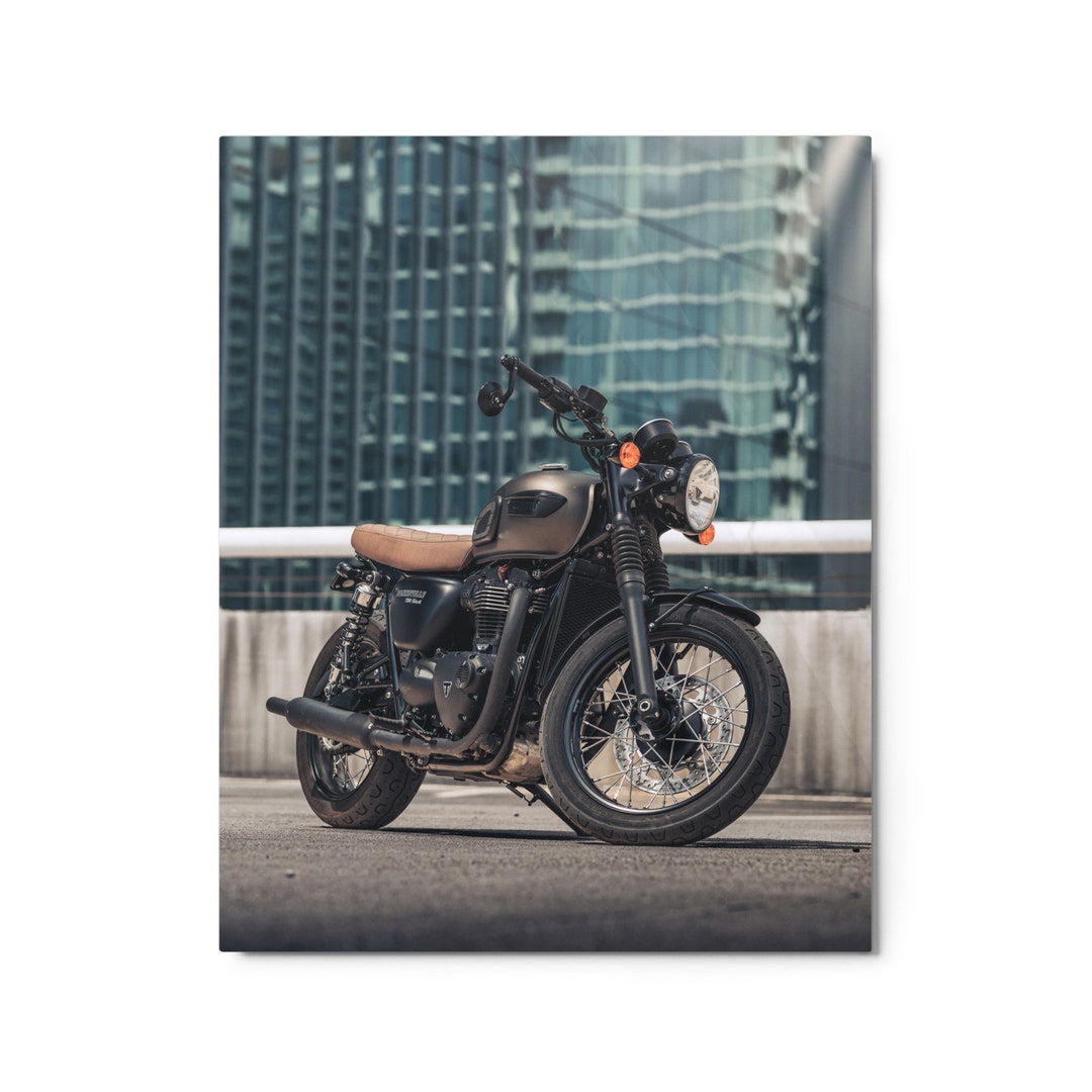Triumph Bonneville T100 (custom) - Etsy