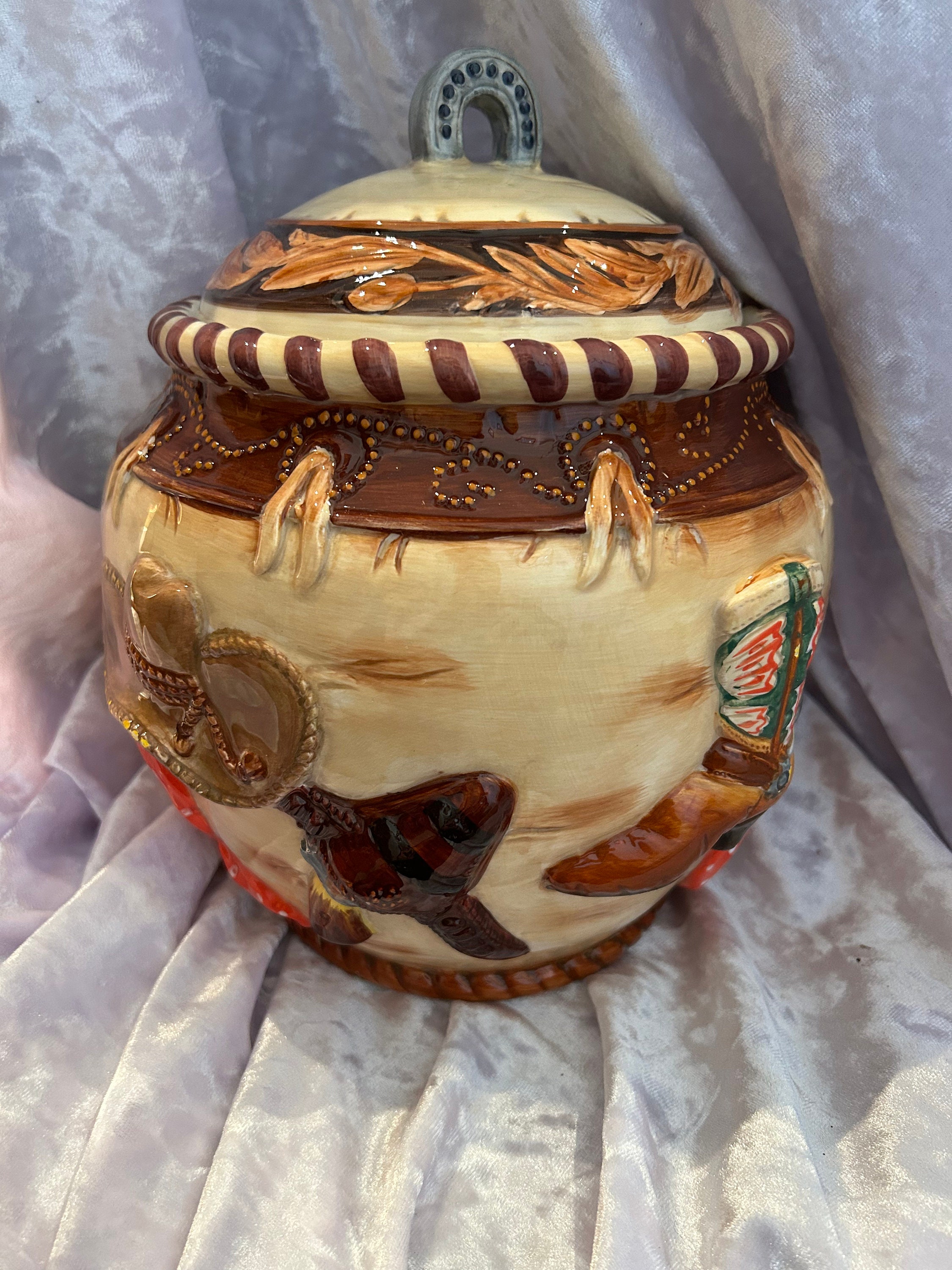 Butter Churn Cookie Jar Ebay