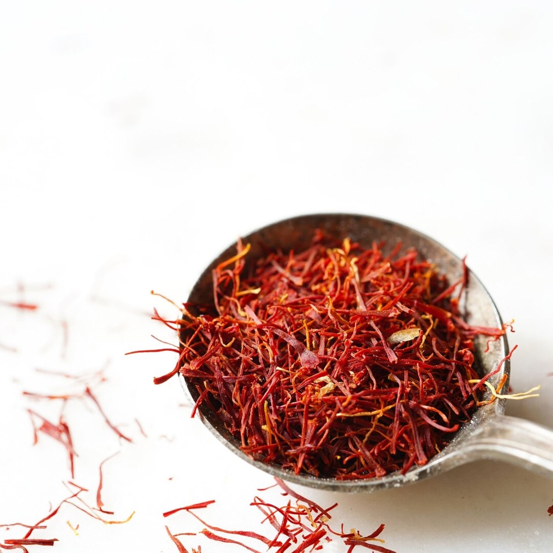 Pure Greek Organic Saffron Spots Red Saffron Kozani Saffron - Etsy