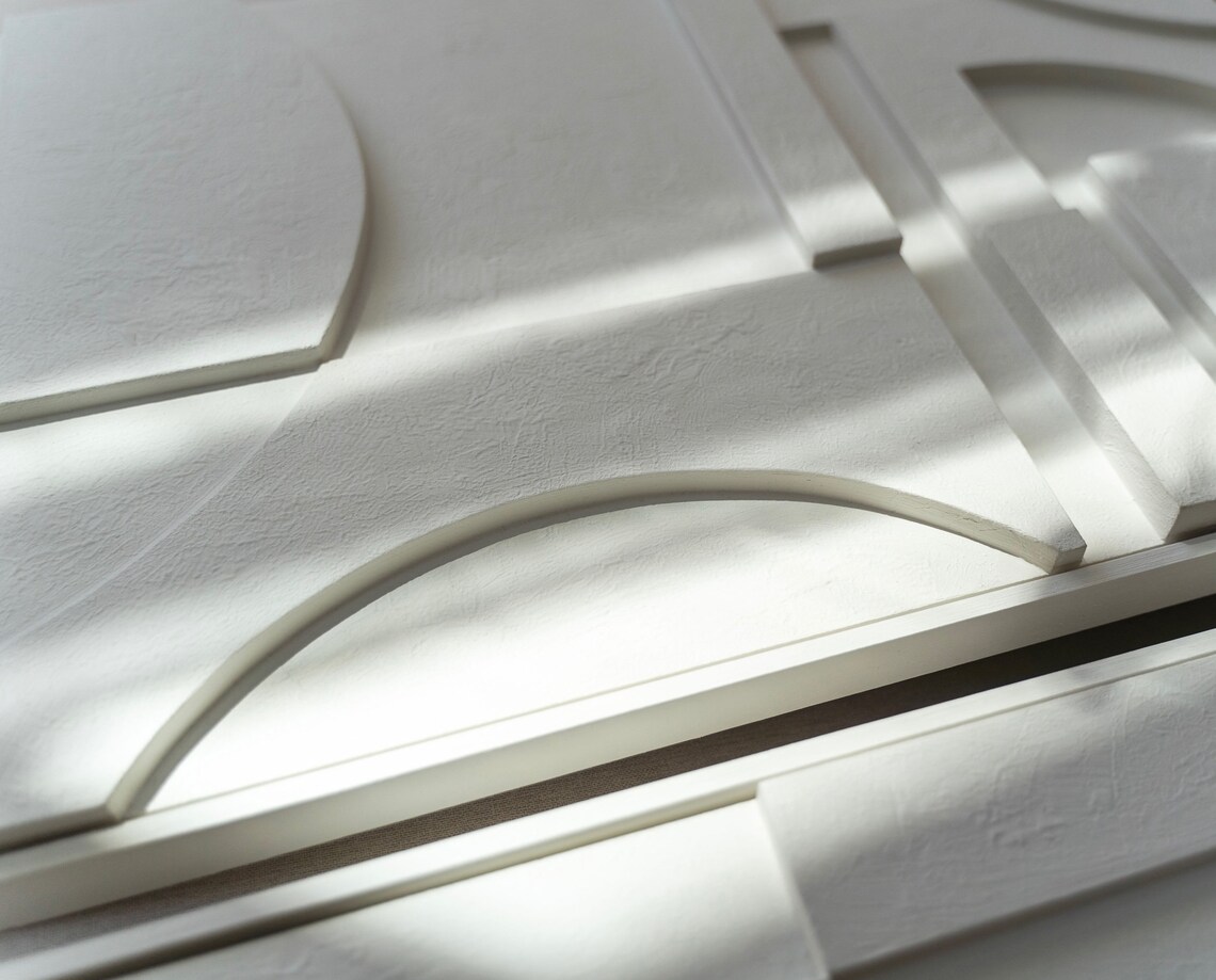 04 Large Abstract 3D Wall Art Relief Plaster Painting - Etsy