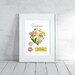 Spring Baby Birth Announcement Sign - New Baby Girl Gift - Tulips ...