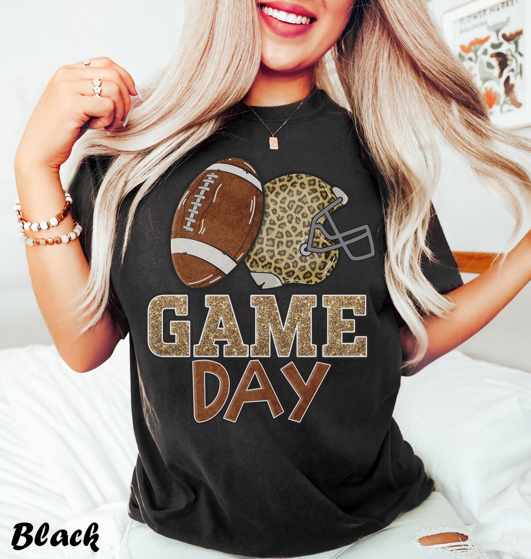Comfort Colors® Game Day Football Tshirt, Football Shirt, Football Mom ...