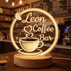 Coffee Cup LED Neon Sign, Coffee Station Decor - Etsy