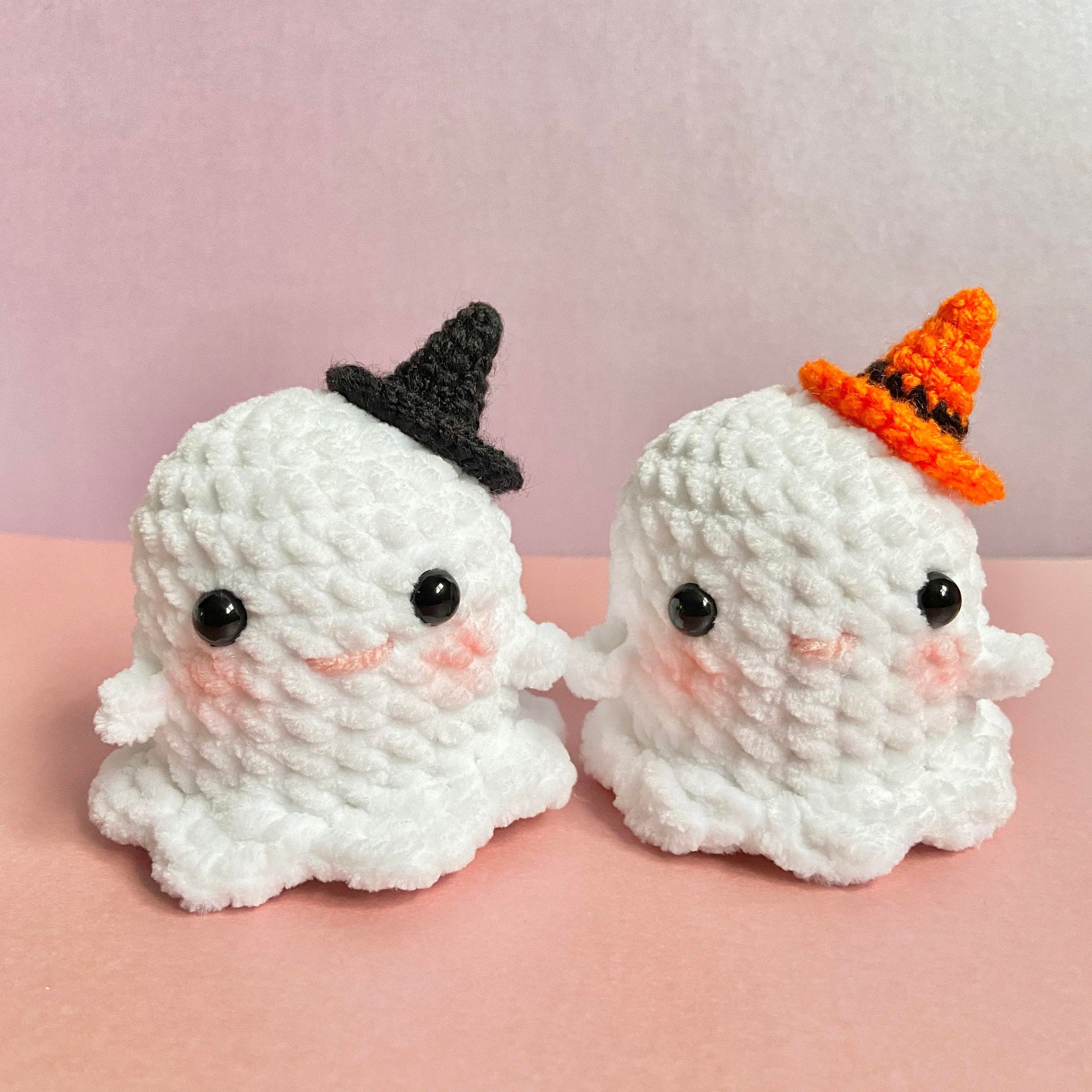 Amigurumi niedliche rosa Hut-Ente