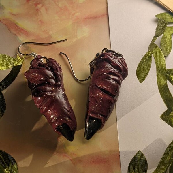 Cursed Earrings - Etsy