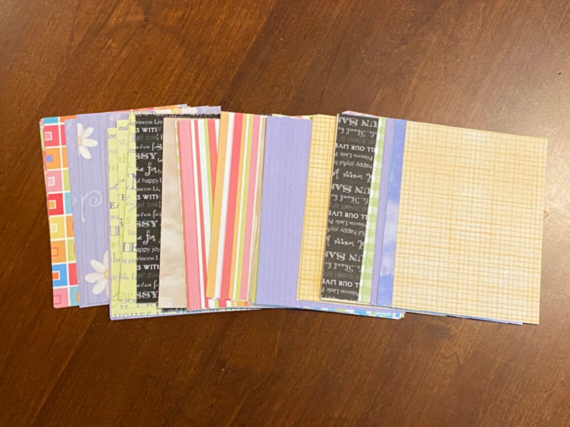 Cricut Scrapbook Paper R20 Inserts 20 Count Variety Pack - Etsy