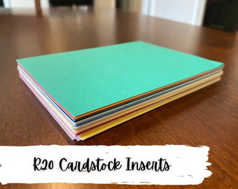 R20 Insert Cards for Cricut 50 Cards Variety Pack Cardstock - Etsy