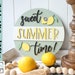 Summer Sign- Welcome Sign SVG Laser File - Glowforge File - Sweet ...