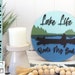 Lake Life Sign Lake Life Door Sign SVG Laser File Glowforge - Etsy Canada