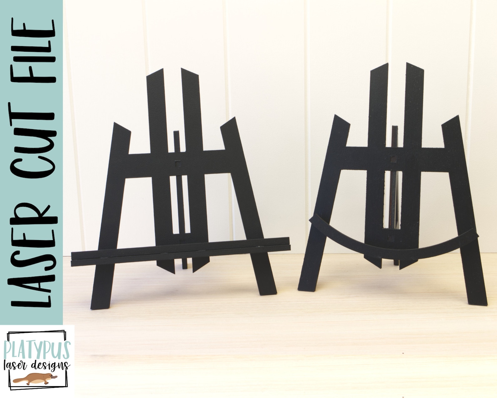 Laser Cut Easel Stands Easel SVG Laser File Glowforge File - Etsy