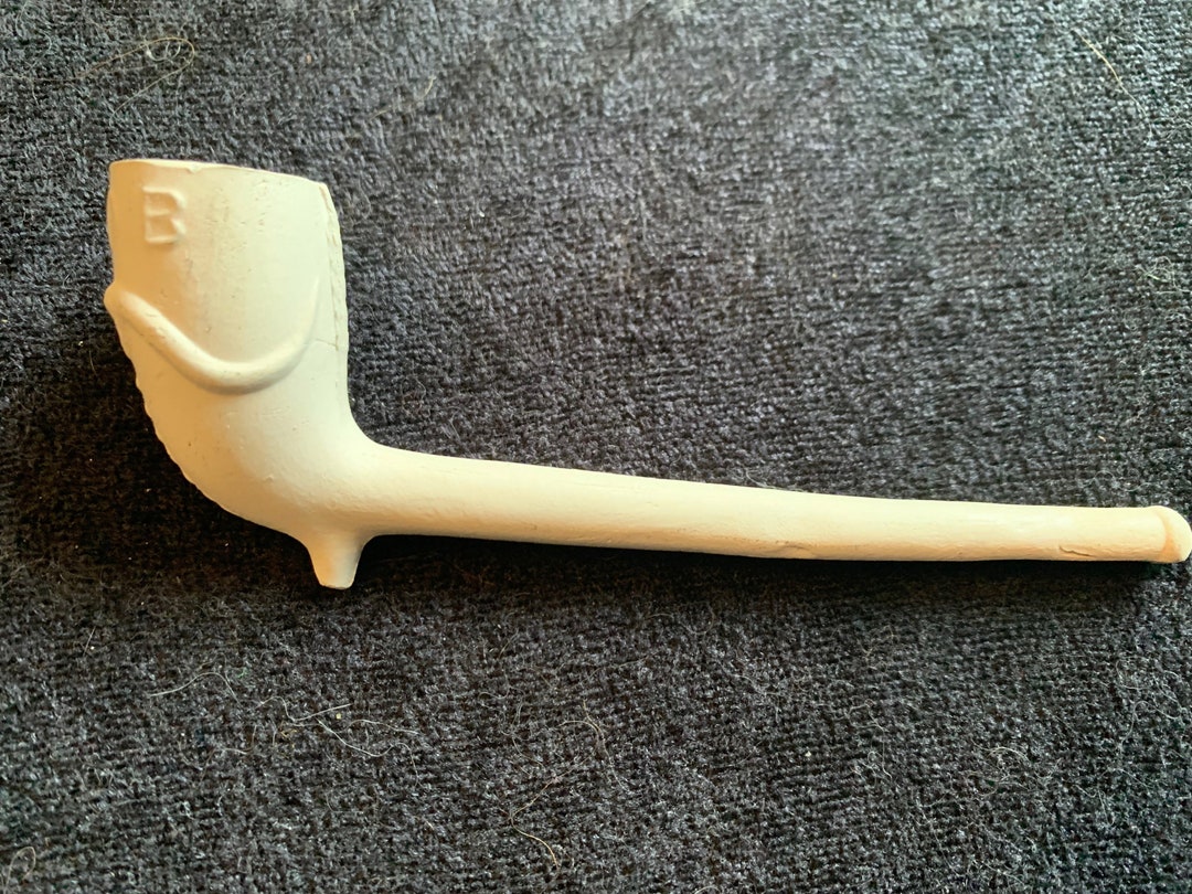 Vintage Unused RAOB Bulls Horns Clay Pipe - Etsy