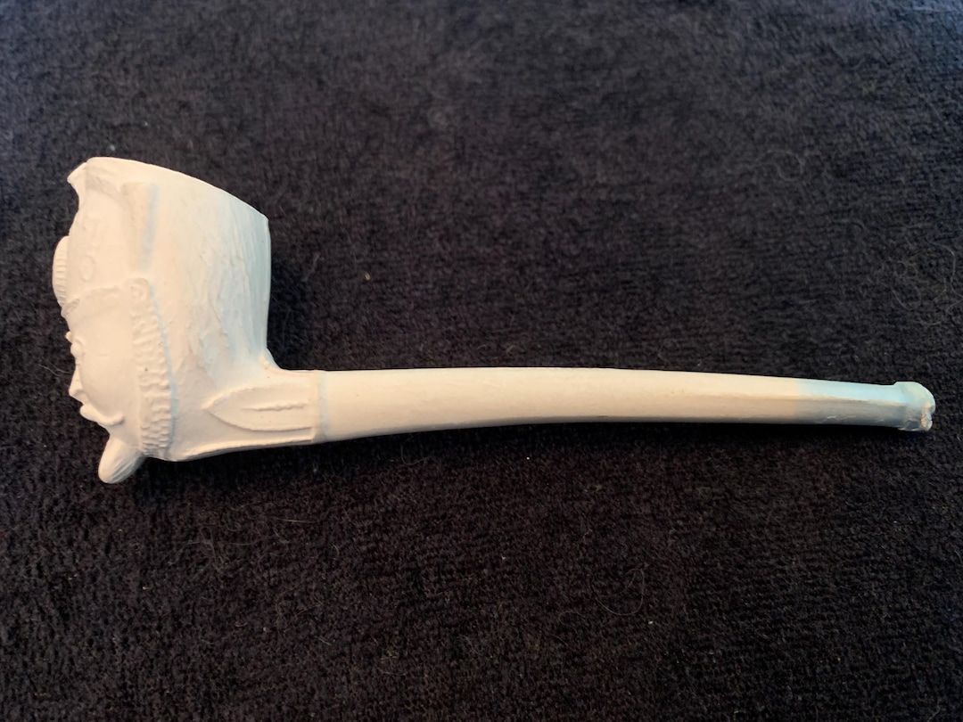 Vintage Unused Clay Pipe With Soldier Head Bowl - Etsy
