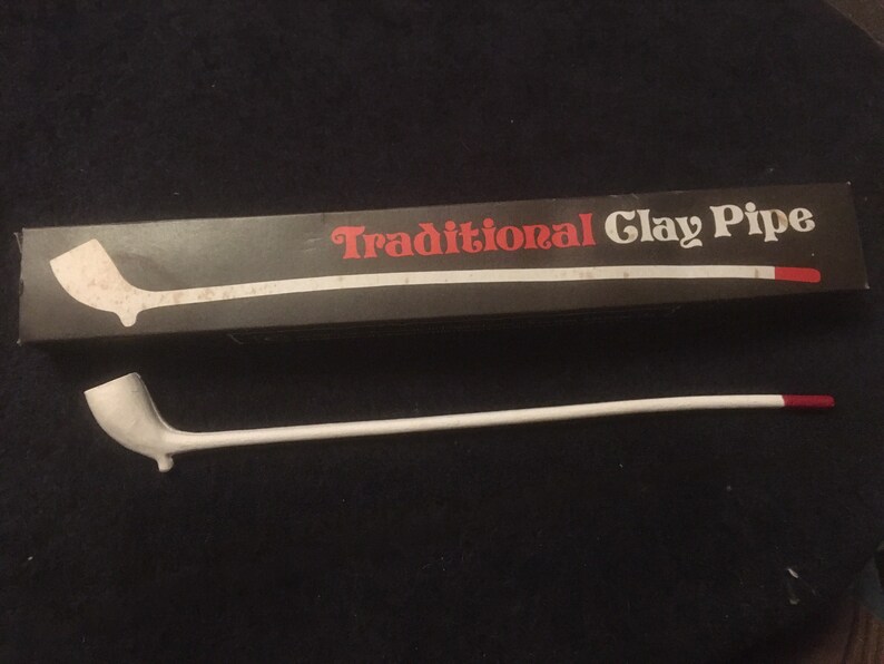 Vintage Unused Extra Large 19th Century Plain Finish Clay Churchwarden ...