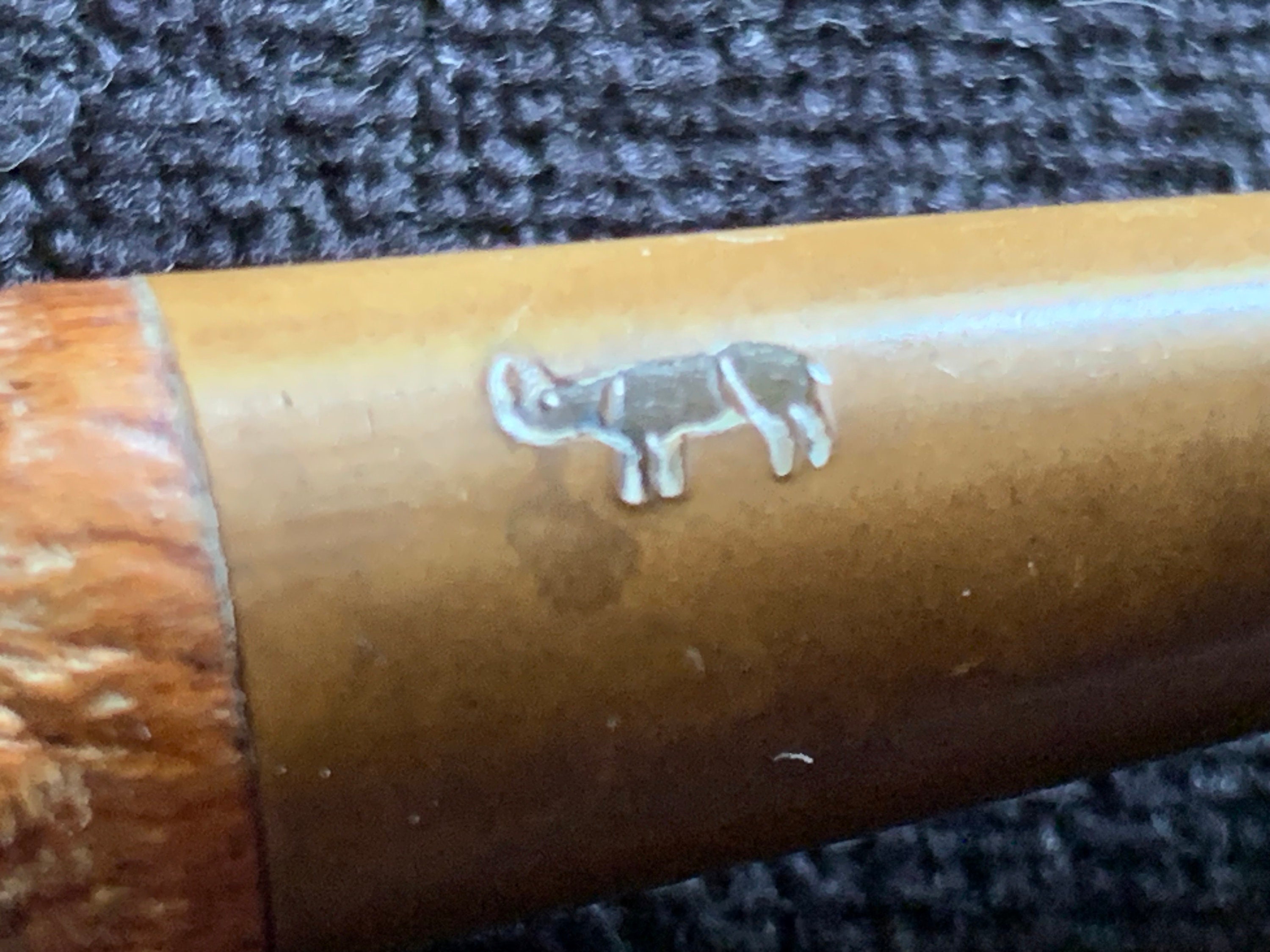 Vintage Used Kilimanjaro Tanganika Pipe Tanzania Briar Wood Estate Pipe ...