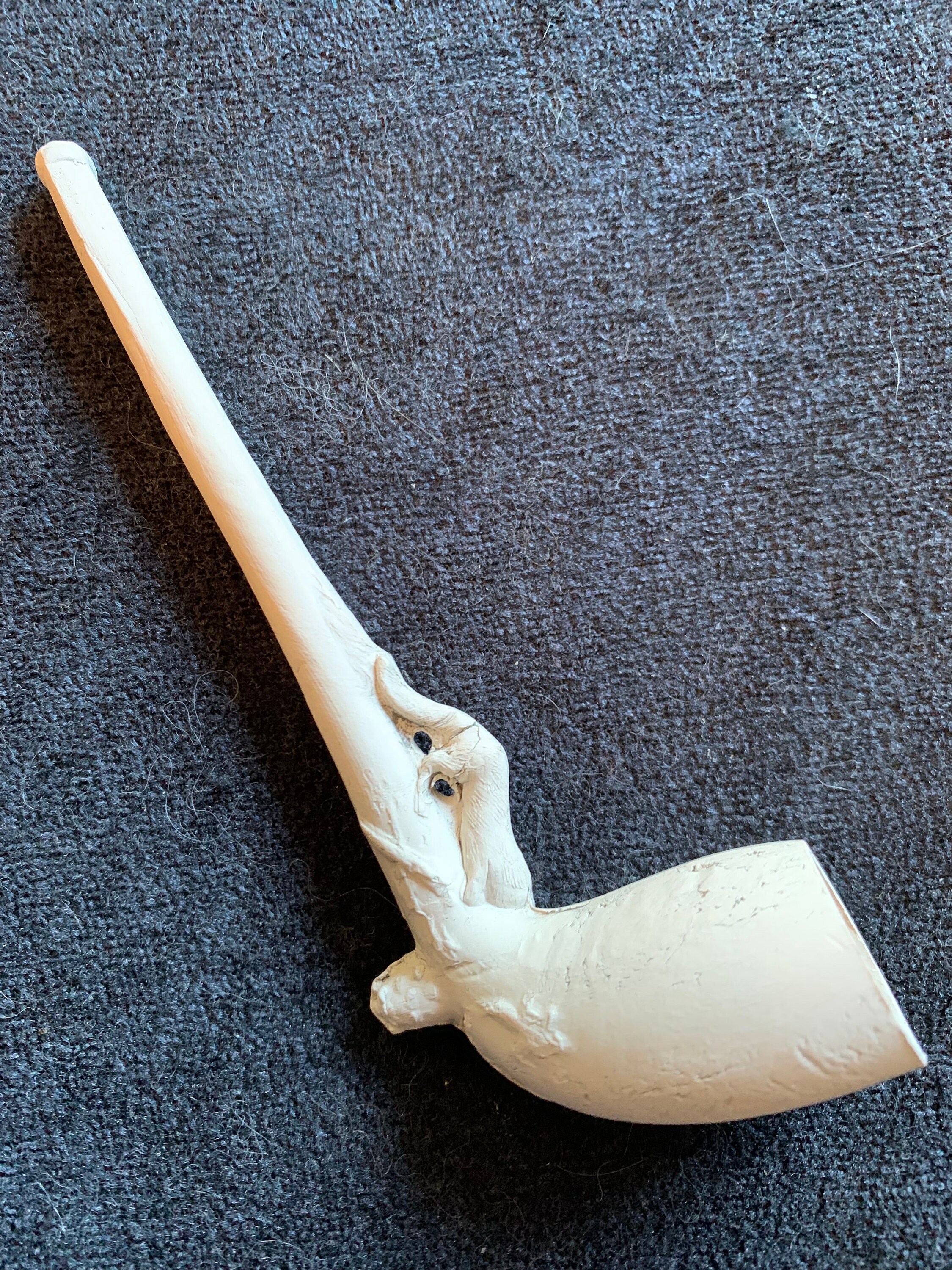 Antique Rare Unused 19th Century Fox Clay Pipe - Etsy
