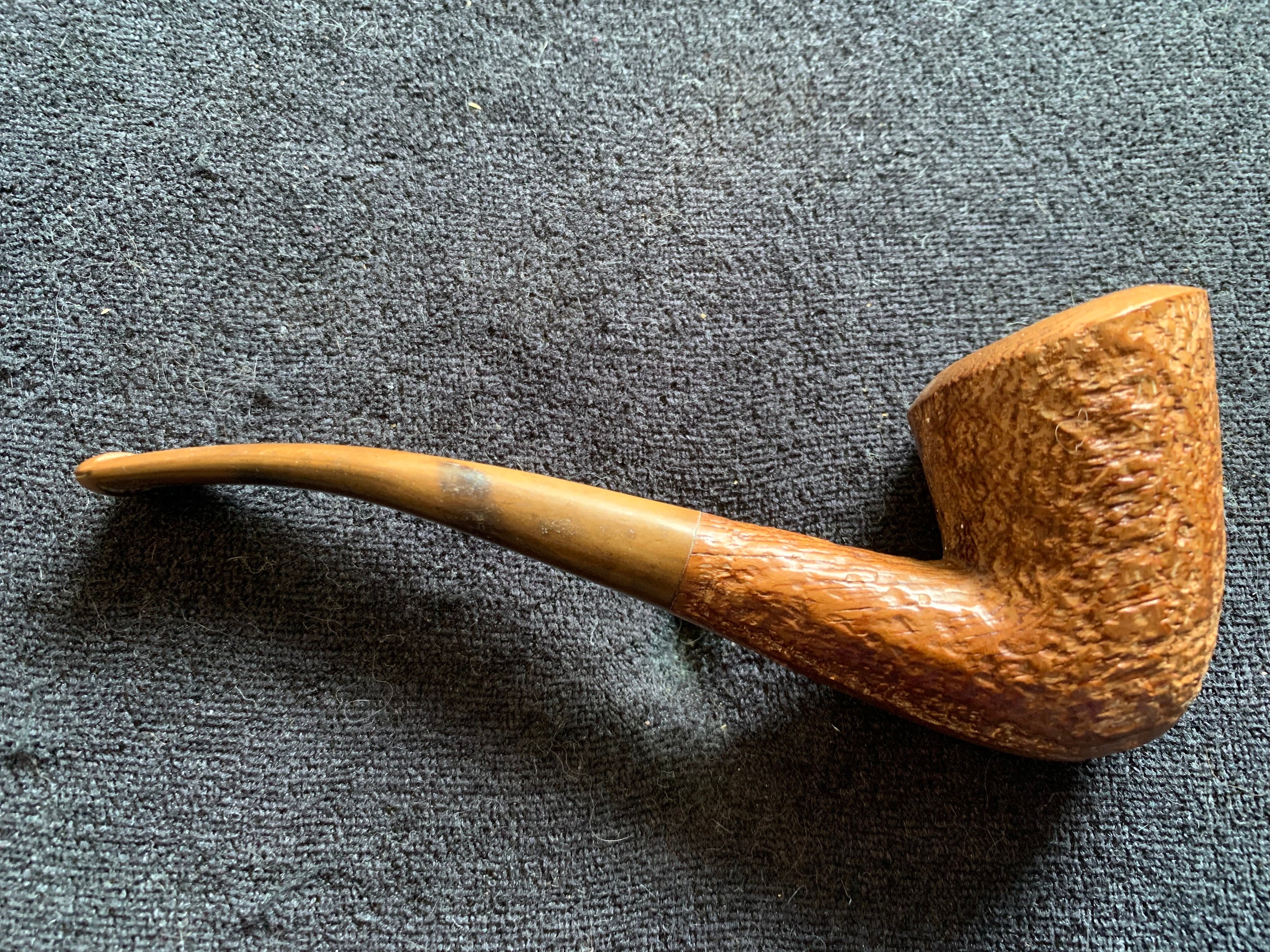 Vintage Used Kilimanjaro Tanganika Pipe Tanzania Briar Wood Estate Pipe ...