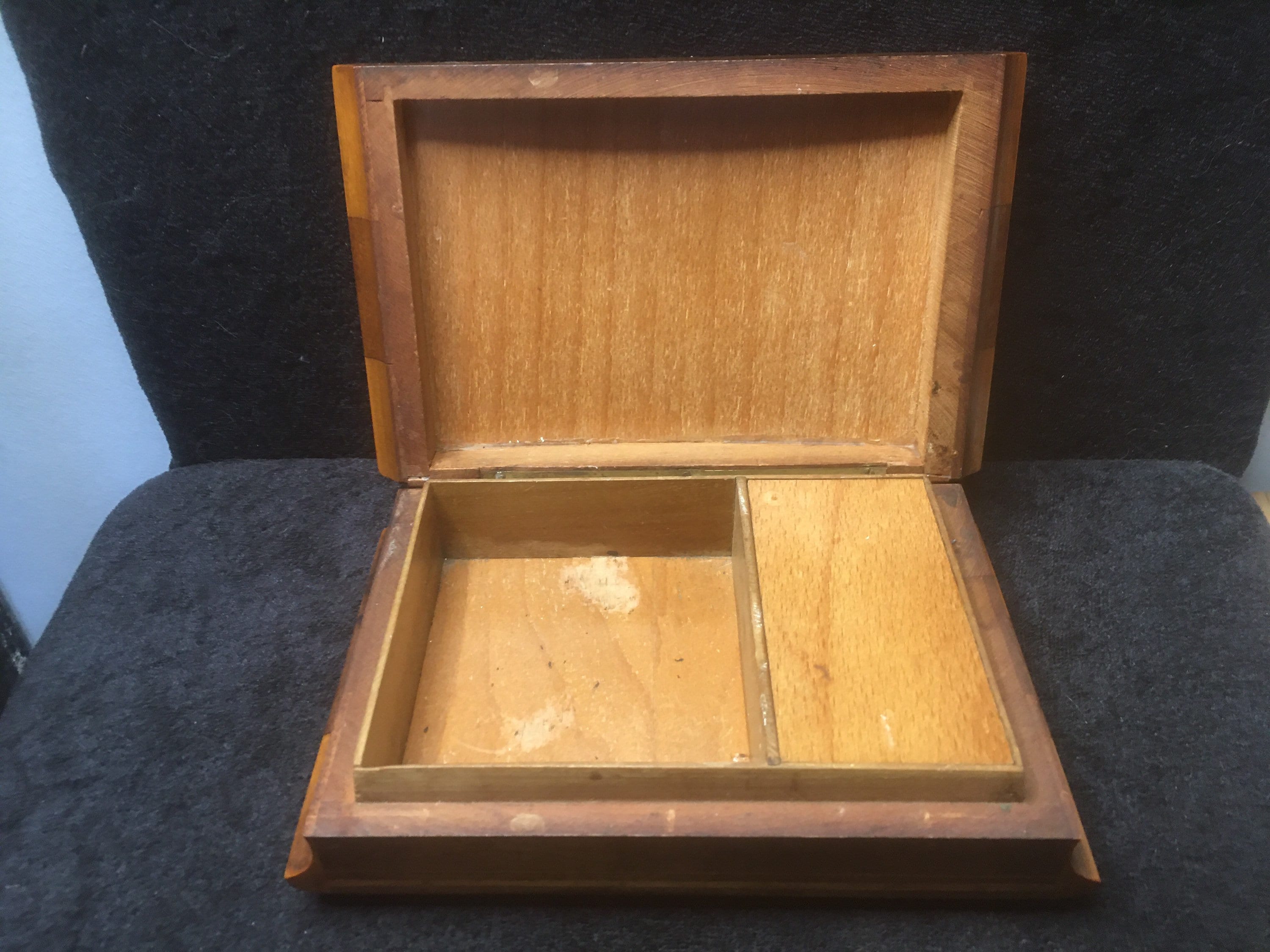 Vintage Sorrento Ware Inlaid Musical Cigarette Box - Etsy